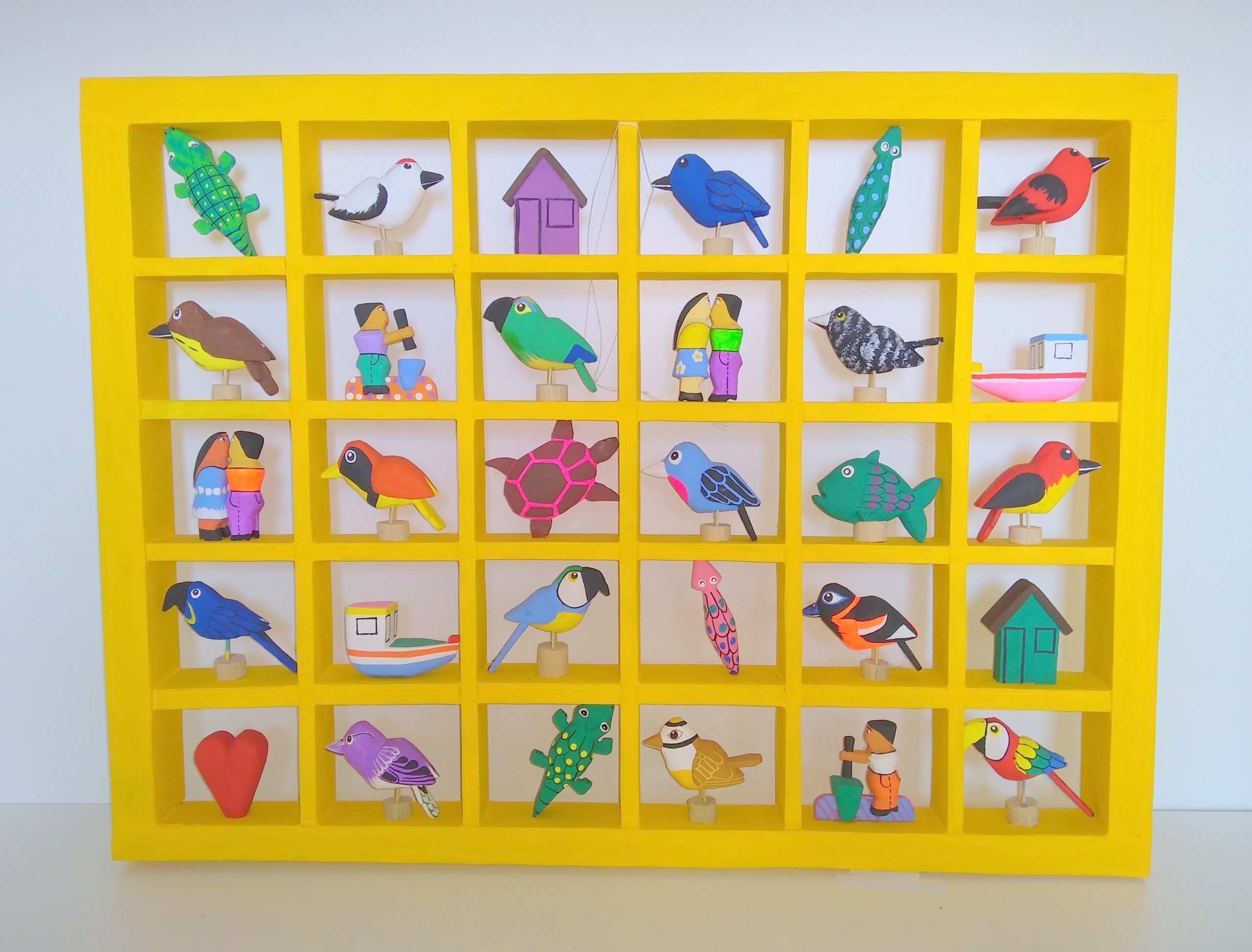 Quadro vazado de Miriti - Herbário MFS